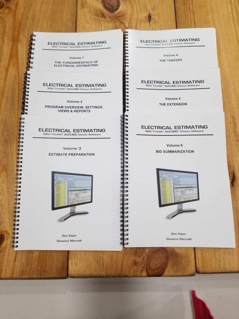 Electrical Estimating with Trimble ® ACCUBID Classic Software - 6 ...
